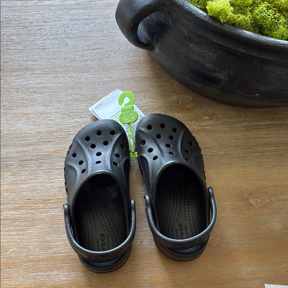 CROCS | Shoes | Crocs Black Water Shoes With Perforated Design | Poshmark